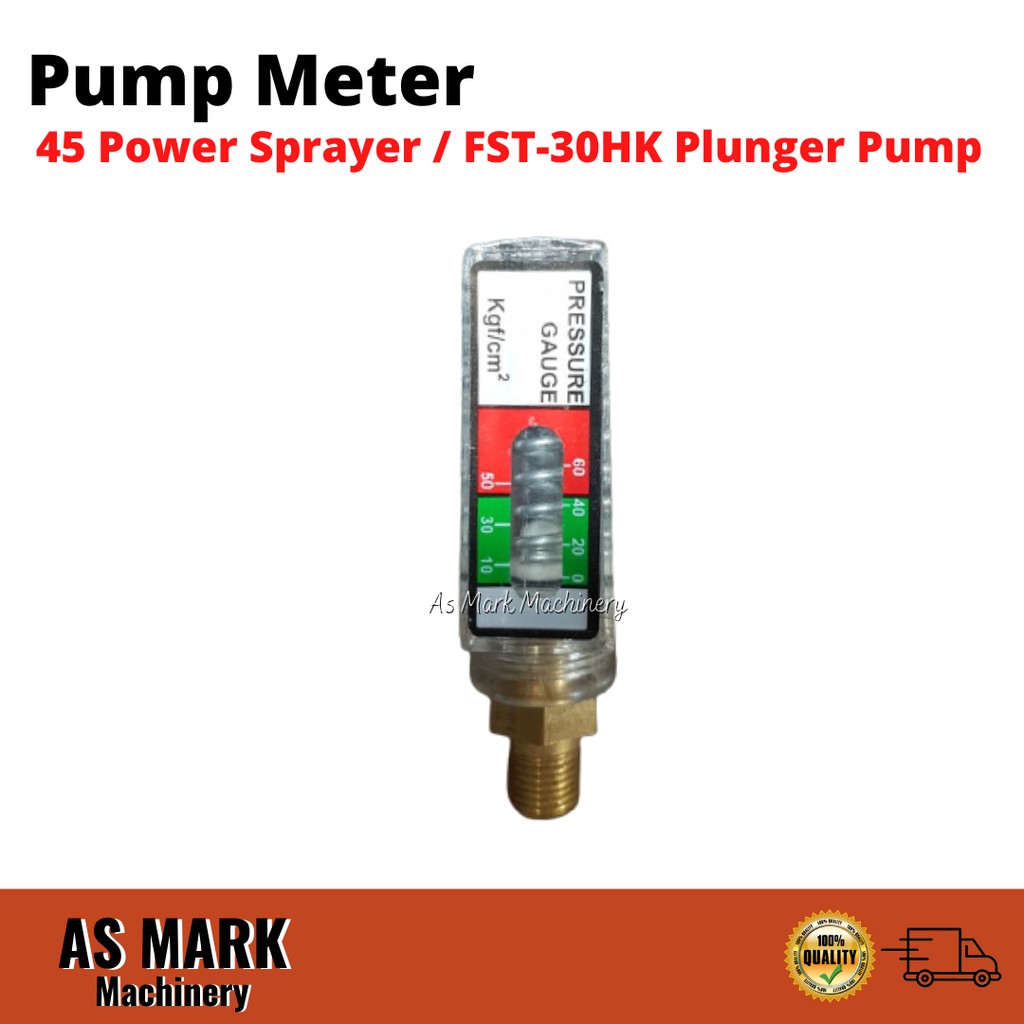 45 Power Sprayer Pump Meter FST-30HK Piunger Pump 40 Bar Ogawa | Shopee ...