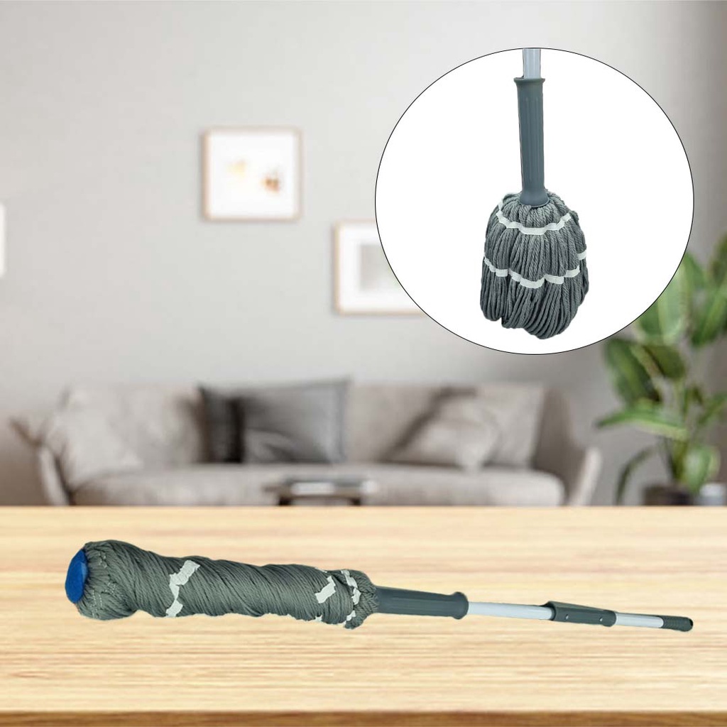 Stretchable Mop Set / Refill (white / grey colour) | Shopee Malaysia