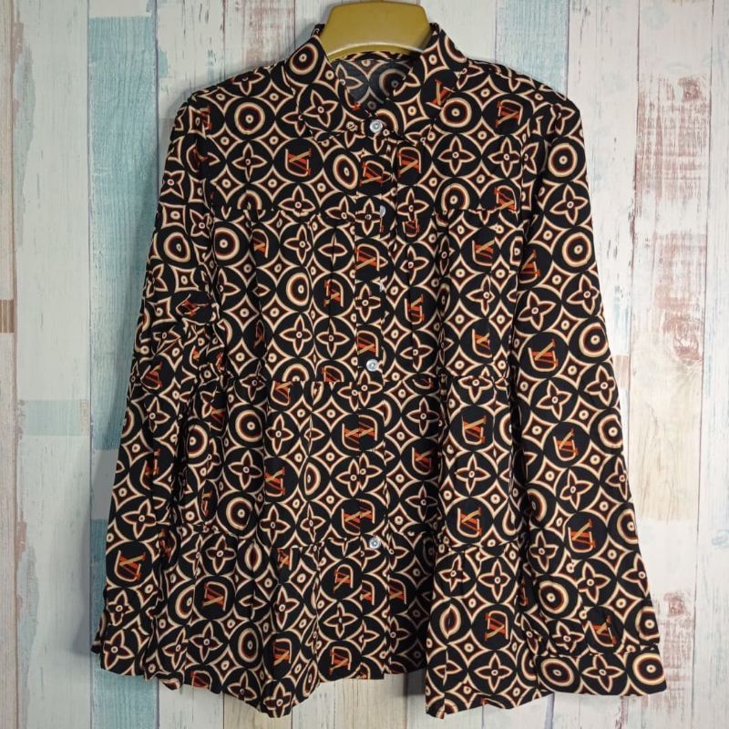 Blouse button (corak batik) | Shopee Malaysia