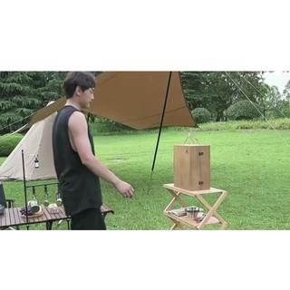 Shinetrip Camping Storage Box Picnic Wooden Box Almari Kayu Outdoor ...