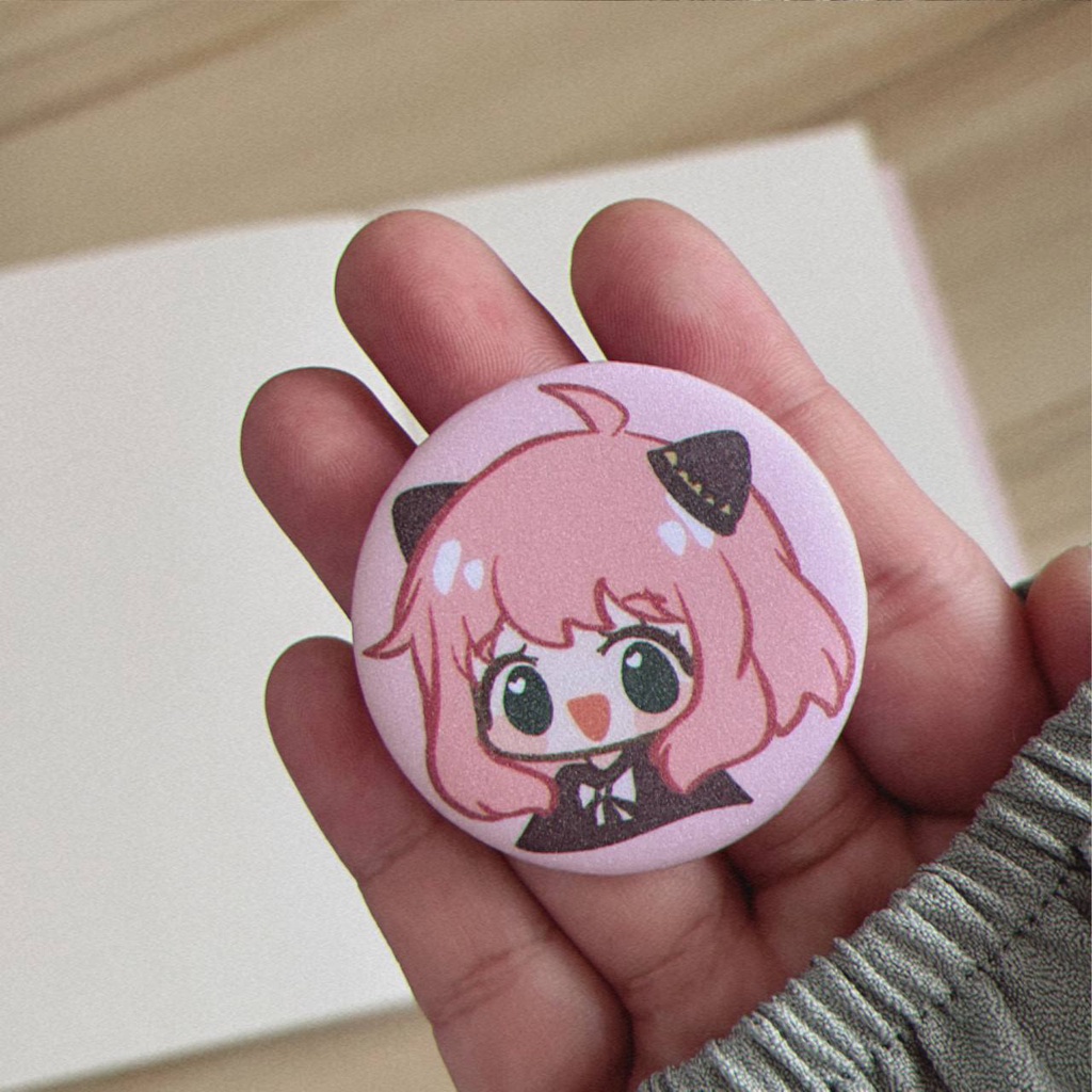 spy x family anya forger stickers & stardust badges | kari.exe cute ...