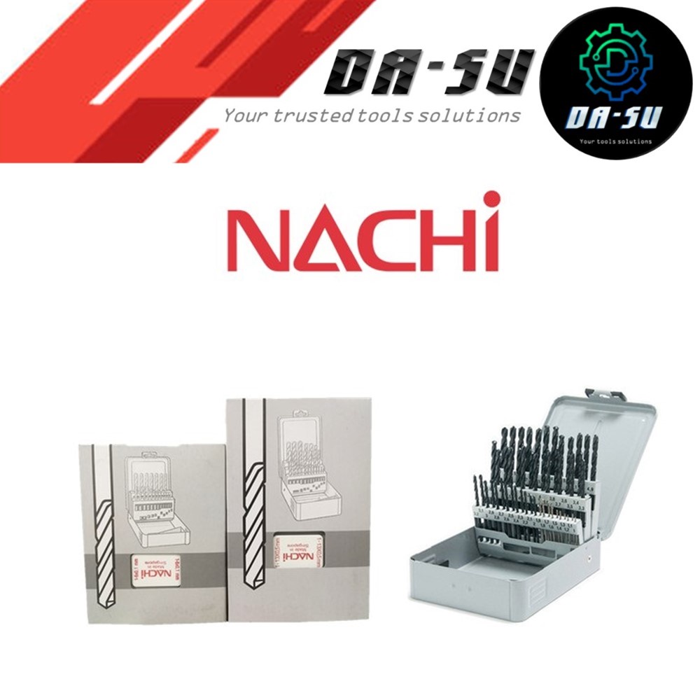 NACHI HSS DRILL BIT SET | Shopee Malaysia
