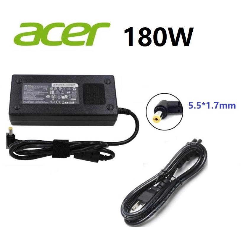 Acer Transformer Nitro 5 AN515-51 AN515-52 AN515-53 N17C1 Charger 180W ...