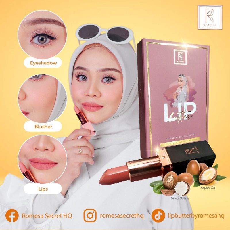 ORIGINAL HQ‼️ NEW EDITION‼️ LIPBUTTER ROMESA SECRET BY WANIE ROHAIME ...