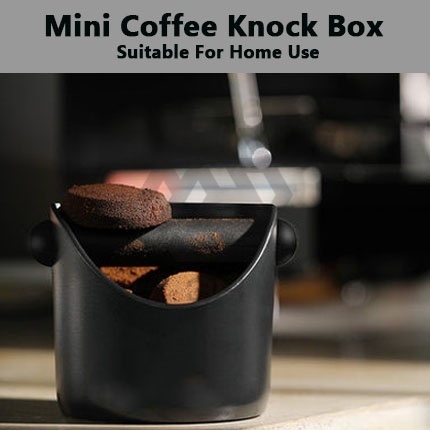 3H Coffee Espresso Knock Box / Dump Box/ Coffee Puck Bin Anti Slip Base ...