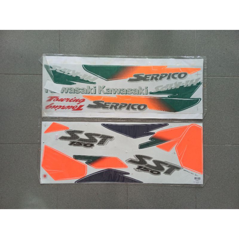 Sticker Kawasaki kips krz serpico 150 bukan KR KRR NSR 150R rxz nsr ...