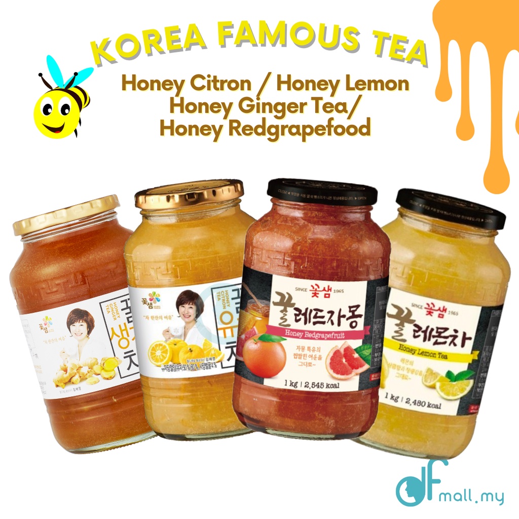 Korea Honey Citron Tea / Honey Ginger Tea/ Honey Lemon Tea (500g/1kg ...