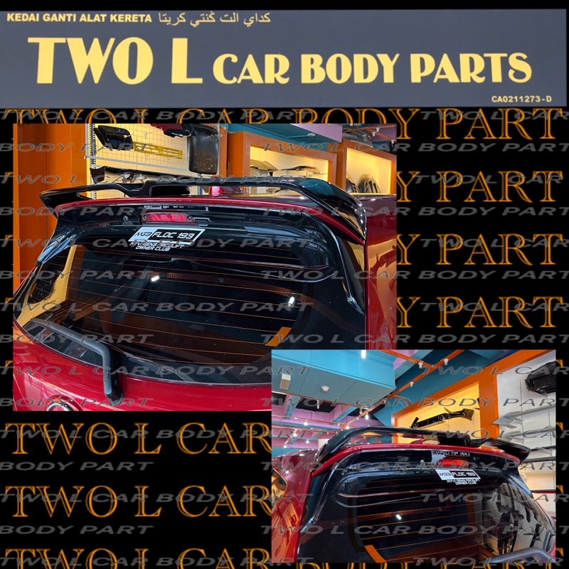 myvi mg3 mk spoiler add on oem spoiler model mk7 | Shopee Malaysia