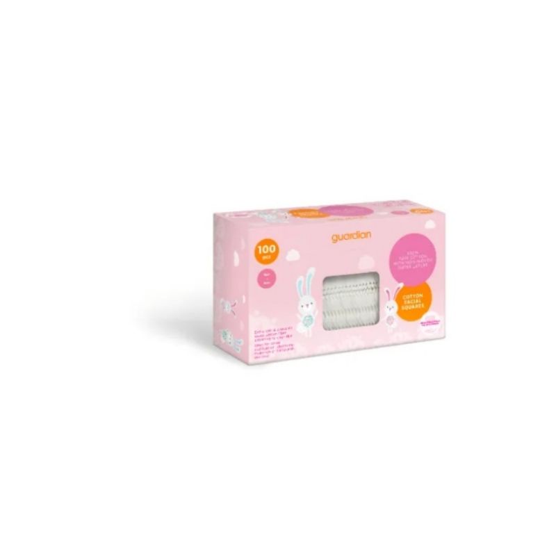 GUARDIAN / WATSONS Facial Cotton Puff, Square, Round Soft & Care Ultra ...