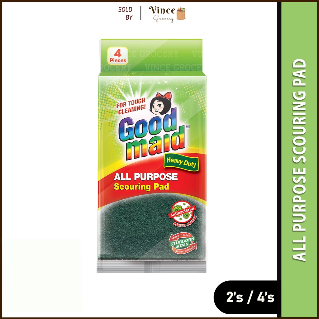 GOOD MAID All Purpose Scouring Pad | 2's & 4's | Shopee Malaysia