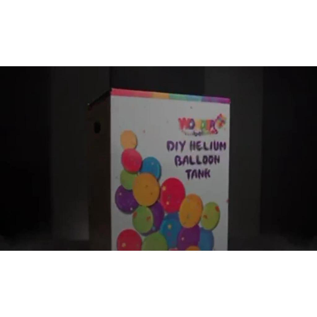 Wonder Balloons WB DIY Party Helium Gas Tank 13.6L & 7L - Tong Gas ...