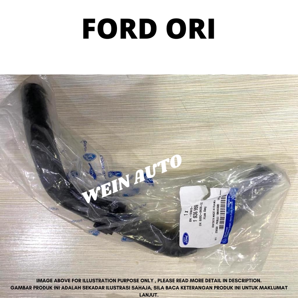 FORD GENUINE PARTS OIL COOLER HOSE FOR FORD RANGER T6/T7 , MAZDA BT50 ...