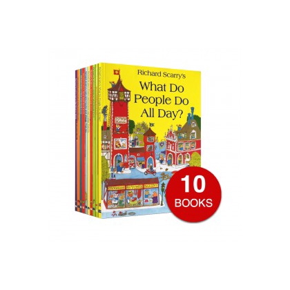 Richard Scarry Collection (10 books set) (softcover) | Shopee Malaysia