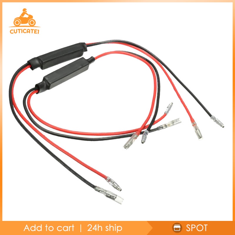 [cuticatefaMY] Motorcycle LED Indicator Flasher Relay Resistors 21W A ...