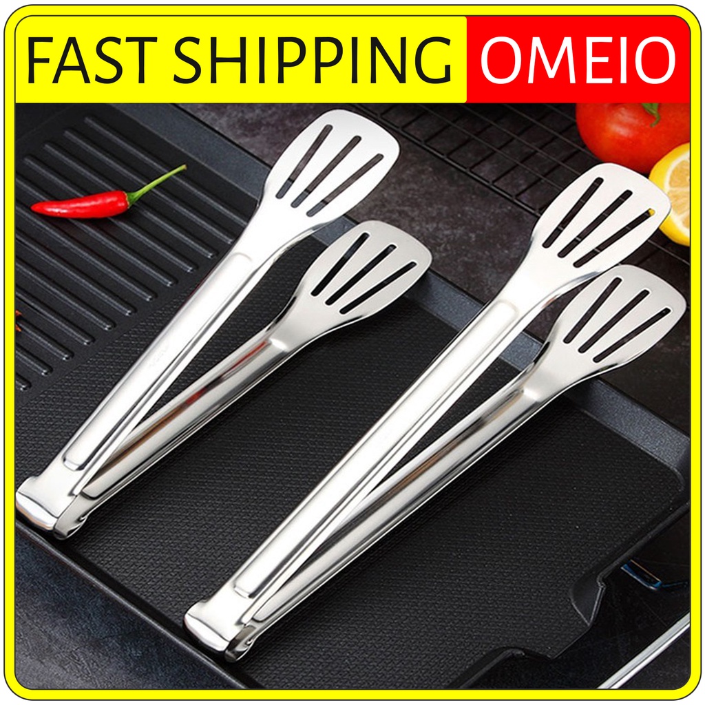 Kitchen Clips Stainless Steel Kitchen Grill BBQ Tongs / Food Clip/ Food ...