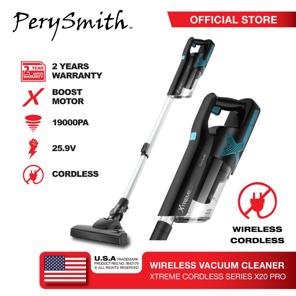 PerySmith Cordless Vacuum Cleaner Xtreme Series X20 PRO | Shopee Malaysia