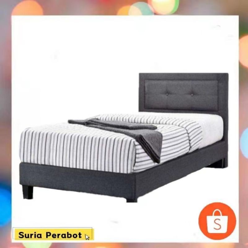 READY STOCK Suria~Single Bed 529/ Katil Single Bed/ Single Bed with ...