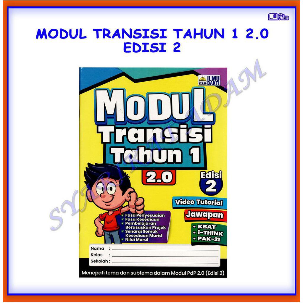 [ADM] MODUL TRANSISI TAHUN 1 2.0 EDISI 2 -ILMU BAKTI | Shopee Malaysia