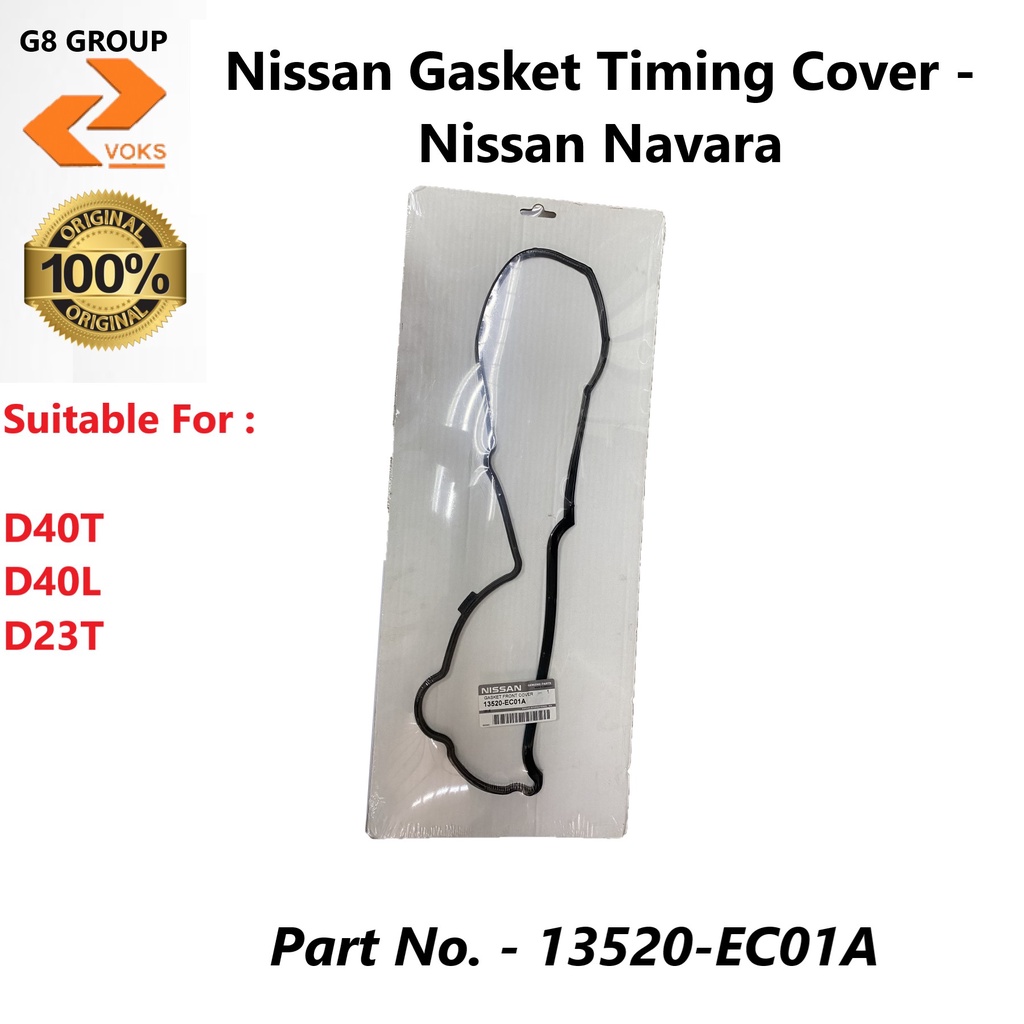 Nissan Gasket Timing Cover - Nissan Navara ( 13520-EC01A ) | Shopee ...