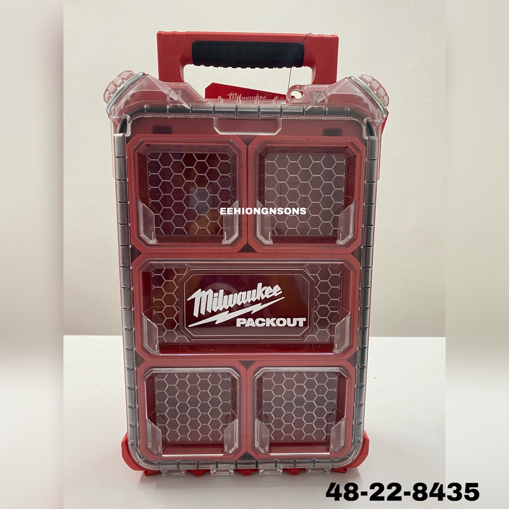 MILWAUKEE 48-22-8435 48-22-8430 48-22-8424 48-22-8424 48-22-8425 Packout Tool Box Storage Box ...