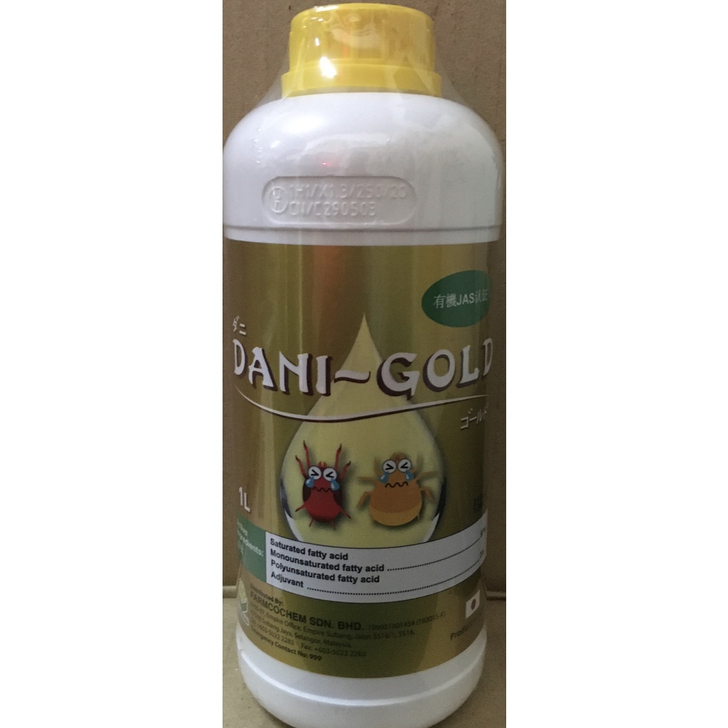 Farmcochem Dani Gold 1L / racun organic serangga / hama merah " ready ...