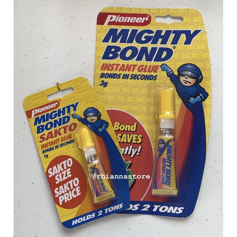 Mighty Bond Instant Glue (1g/3g) | Shopee Malaysia