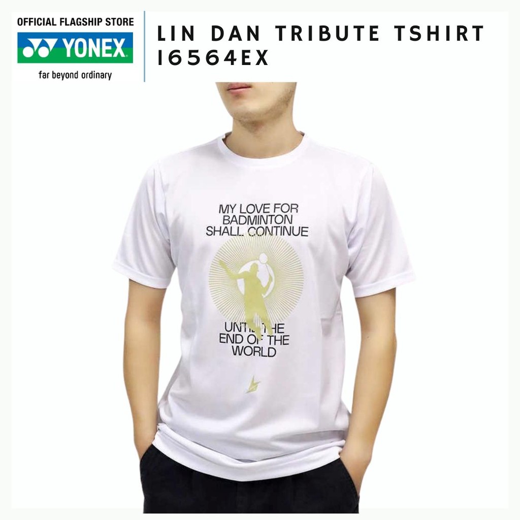 Yonex Lin Dan Tribute Limited Edition Badminton Shirt 16564EX | Shopee ...