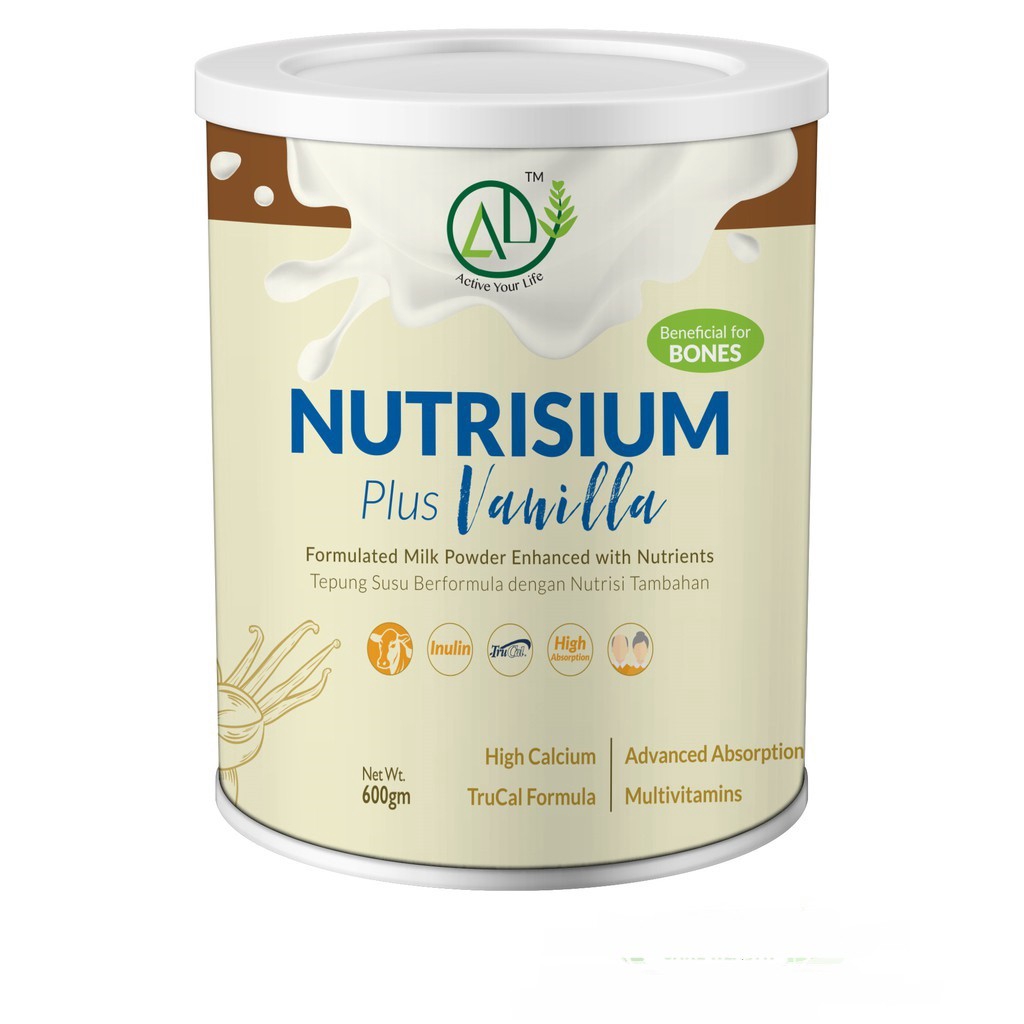 ACTIVELIFE NUTRISIUM PLUS VANILLA 600G | Shopee Malaysia