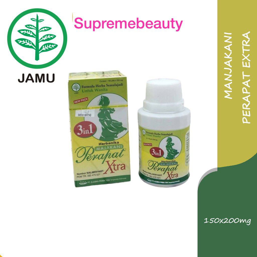 🌸Original Herbanika Majakani Perapat Xtra 200mg🌸 Original Perapat Extra ...