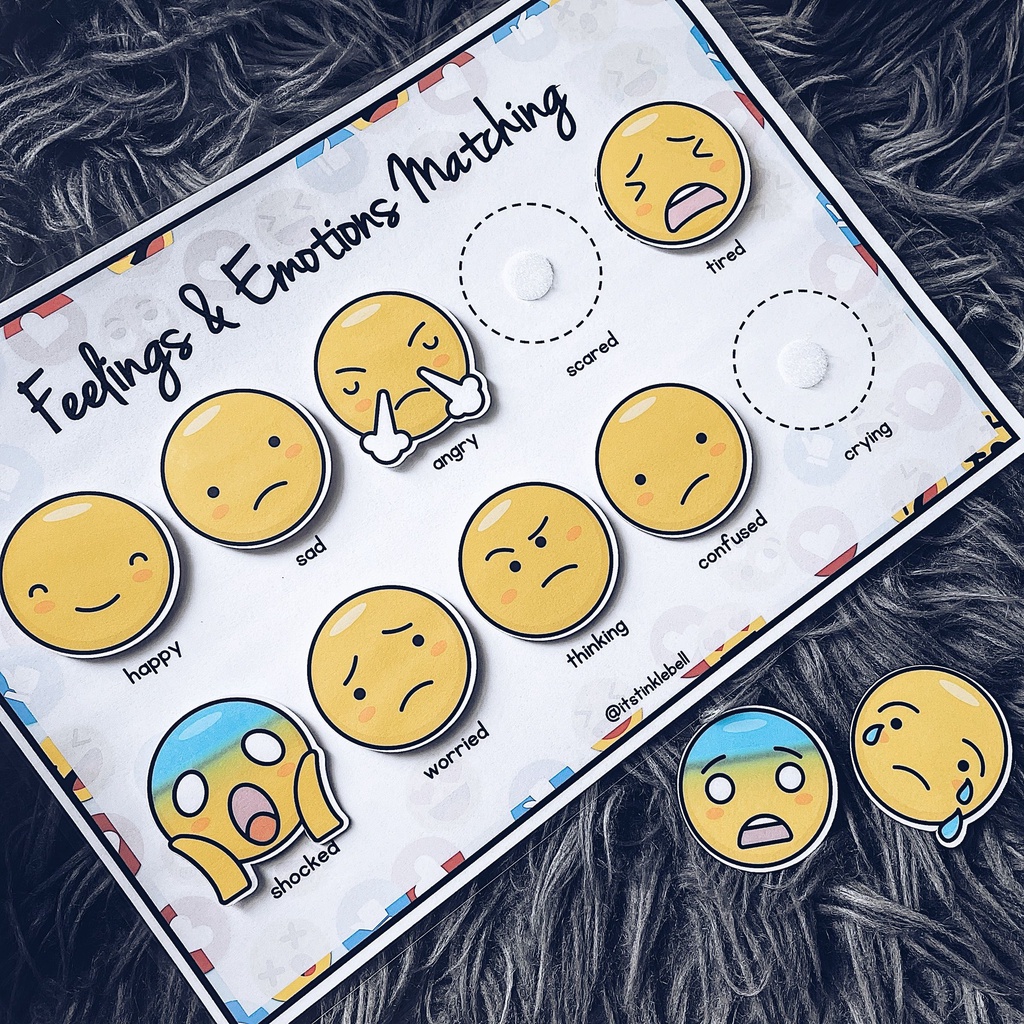 Feelings and Emotions Matching | Shopee Malaysia