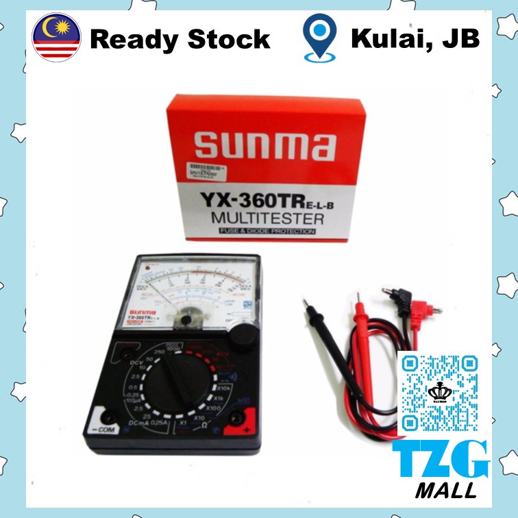 YX-360TR Analog Multimeter Multi Meter Tester With Buzzer SUNWEI ...