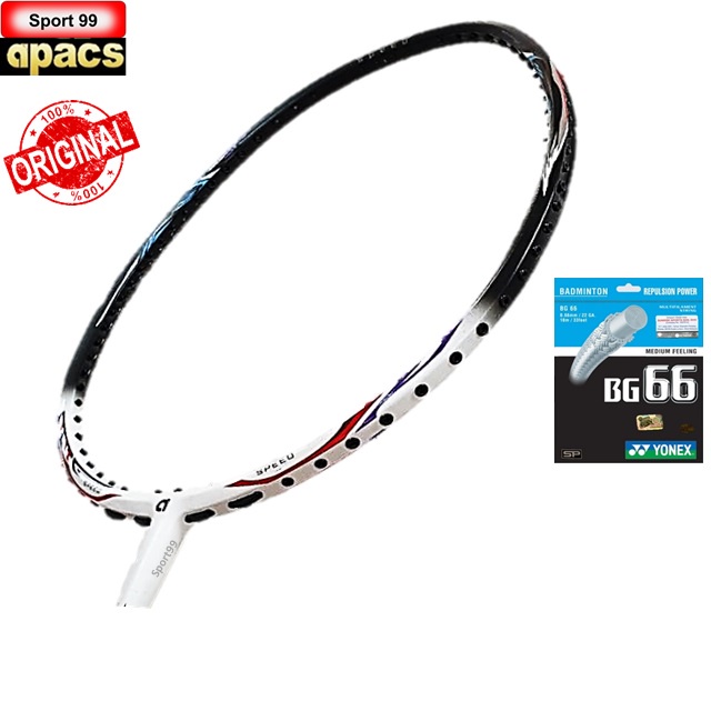 Apacs Imperial Speed【Install with String】Yonex BG66 (Original ...