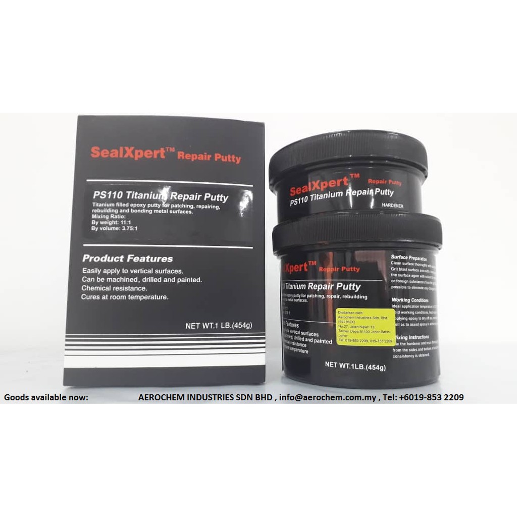 Titanium Repair Metal Putty -- SEALXPERT PS 110 ( High performance ...