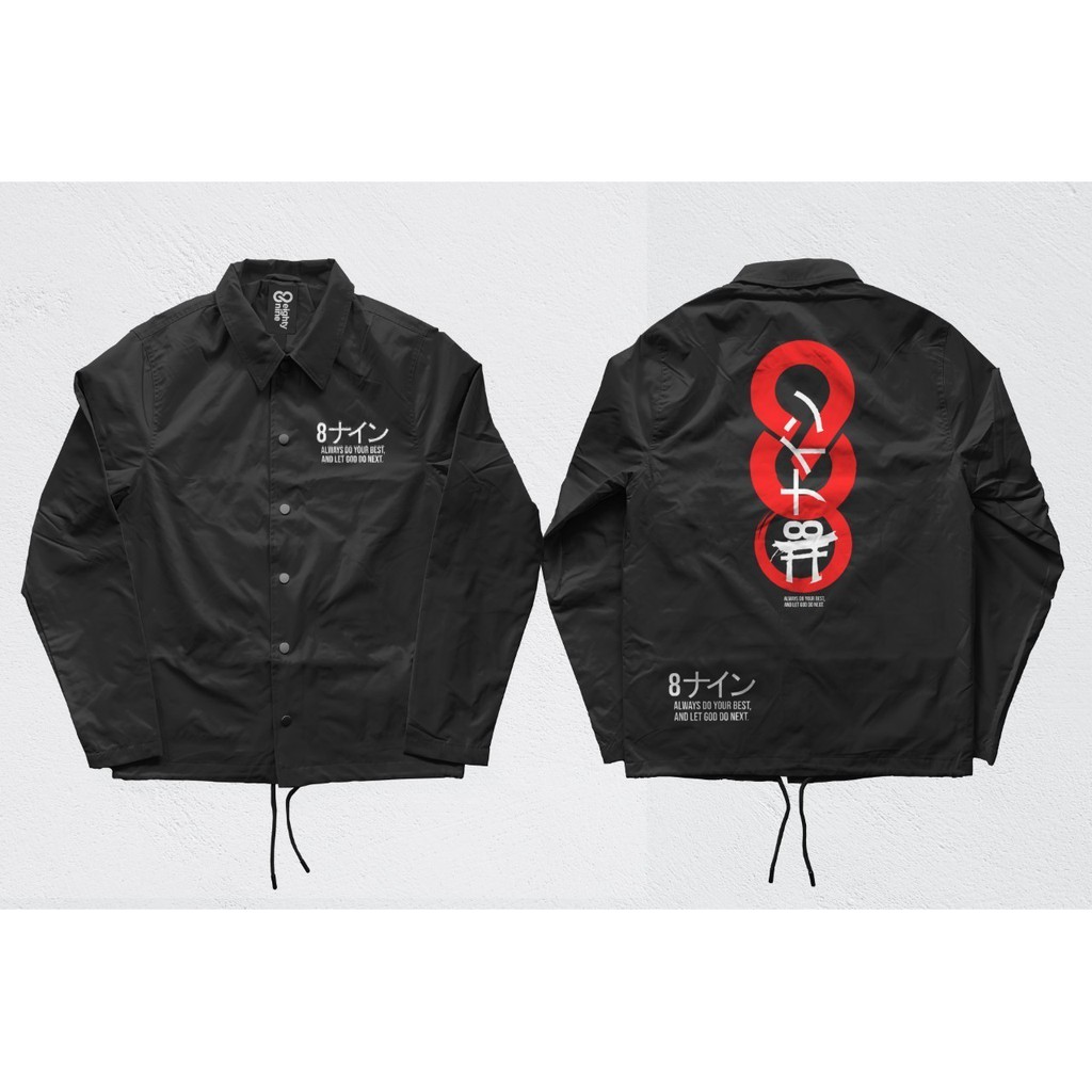 Original Coach Jacket Salvio Hexia / Coach Jacket Men Women Japan Plain ...