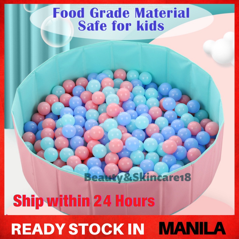 Food Grade Quality Ocean Balls Macaron Colors Baby Bathtub Play Balls ...