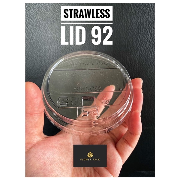Strawless lid 92/ strawless lid/ strawless lid//strawless 92mm | Shopee ...