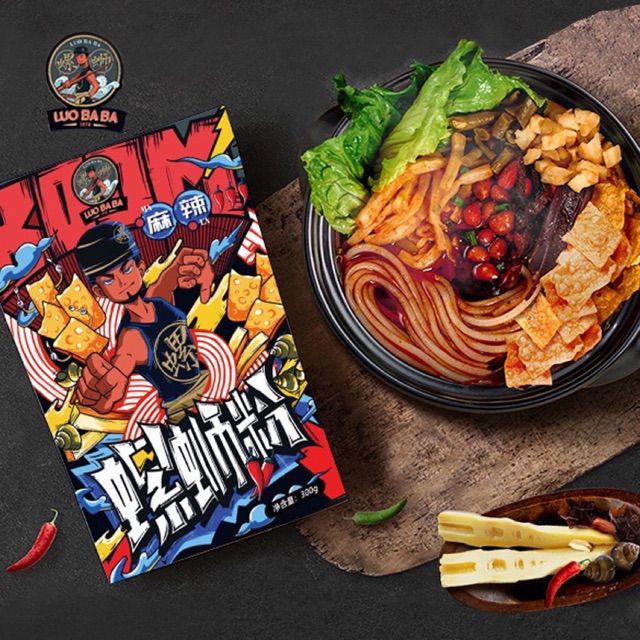 Instant Noodle “Luosifen Sour & Spicy / Original Flovor 螺狮粉酸辣/原味 ...
