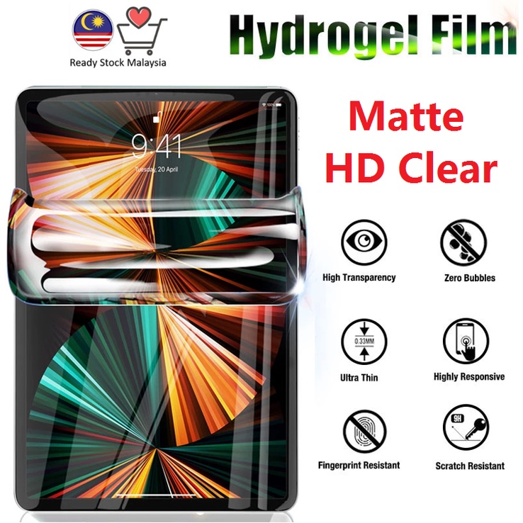 Huawei Tab Matte/Clear Hydrogel Screen Protector Tablet Matepad 11 T1 ...
