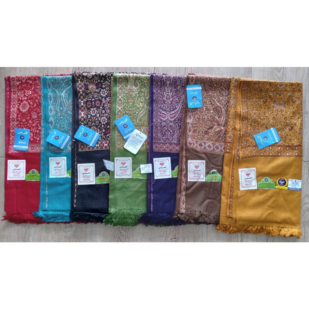 Kain Ridak/Rida/Shawl/Selendang bahu/Shawl Kashmiri Exclusive Almas ...