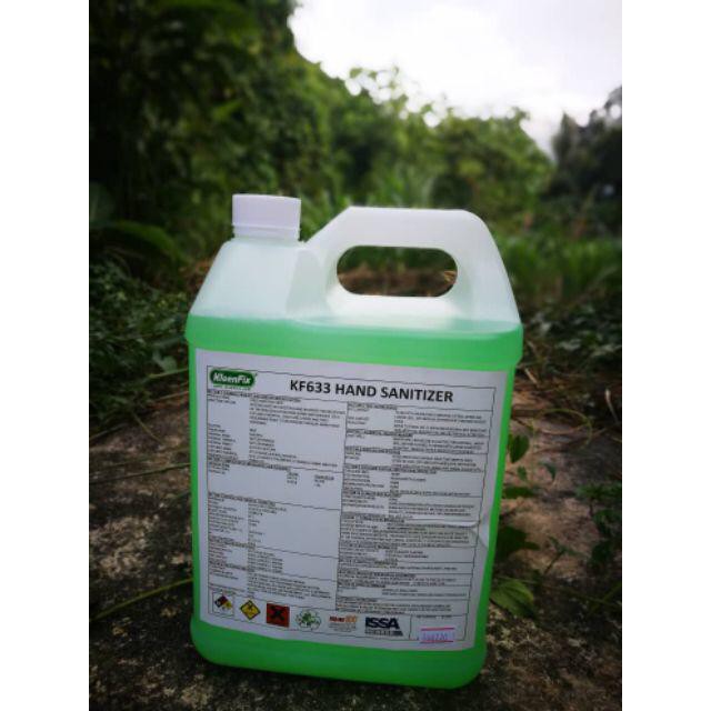 Kleenfix KF633 Hand Sanitizer 5L KKM APPROVED | Shopee Malaysia
