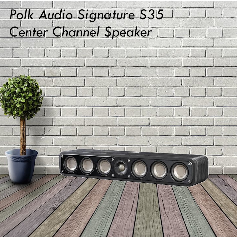 Polk Audio Signature S35 Center Channel Speaker(EACH) | Shopee Malaysia