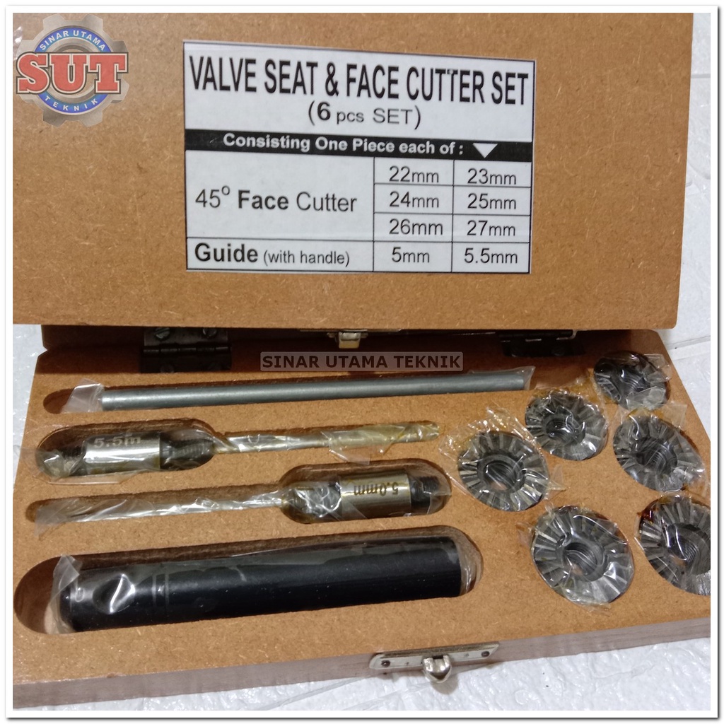 Cutter Valve seat Contents 6pcs sting clep Motorcycle And Car 6pcs ...