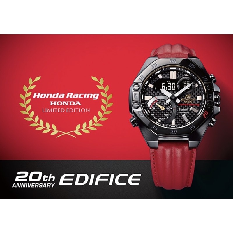 NEW CASIO EDIFICE 2020 ECB-10HR Honda Racing Limited Edition | Shopee ...