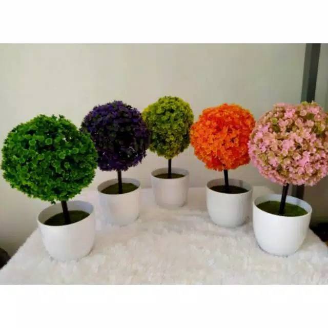 Faylextric Beautiful round decorative artificial flowers/home office ...