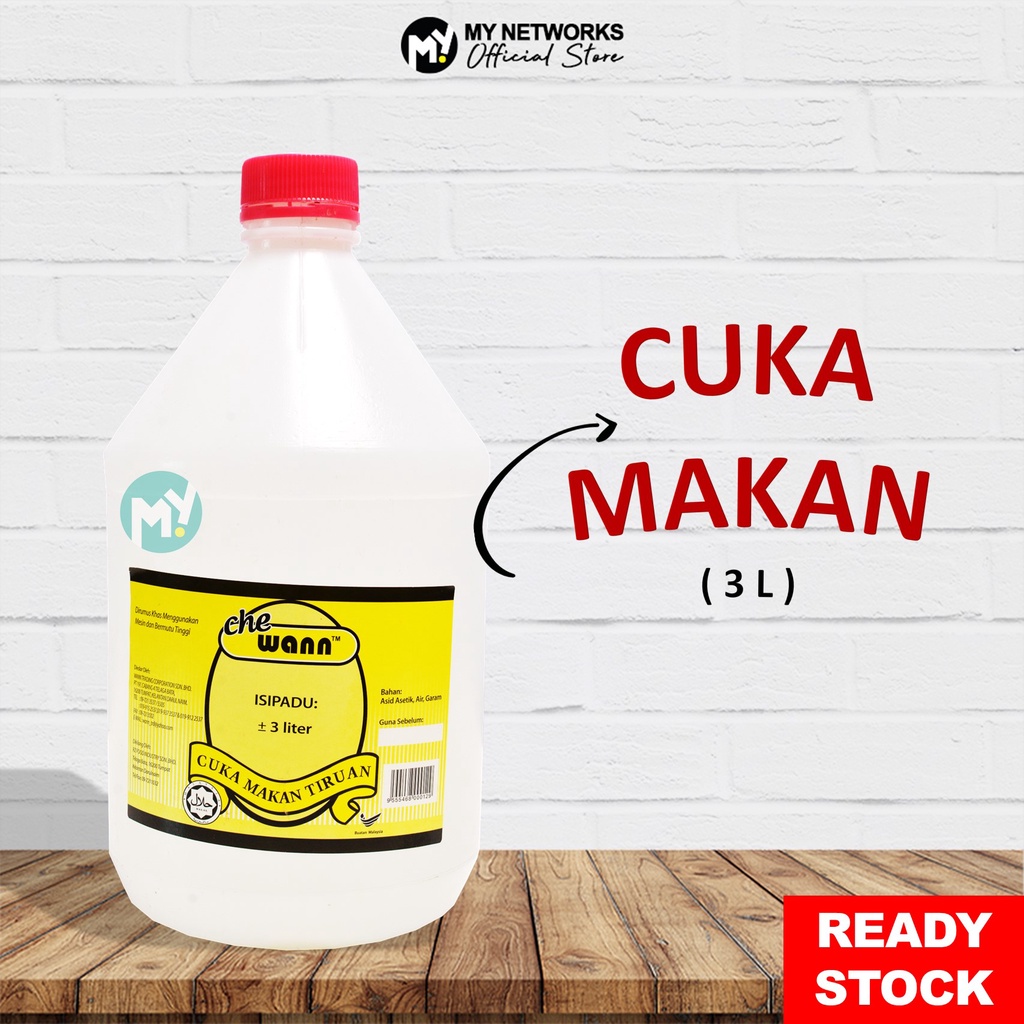 🔥𝗢𝗥𝗜𝗚𝗜𝗡𝗔𝗟 🇲🇾 | CUKA MAKAN CHE WAN 3L | CUKA MAKAN BUATAN | CUKA MAKAN ...