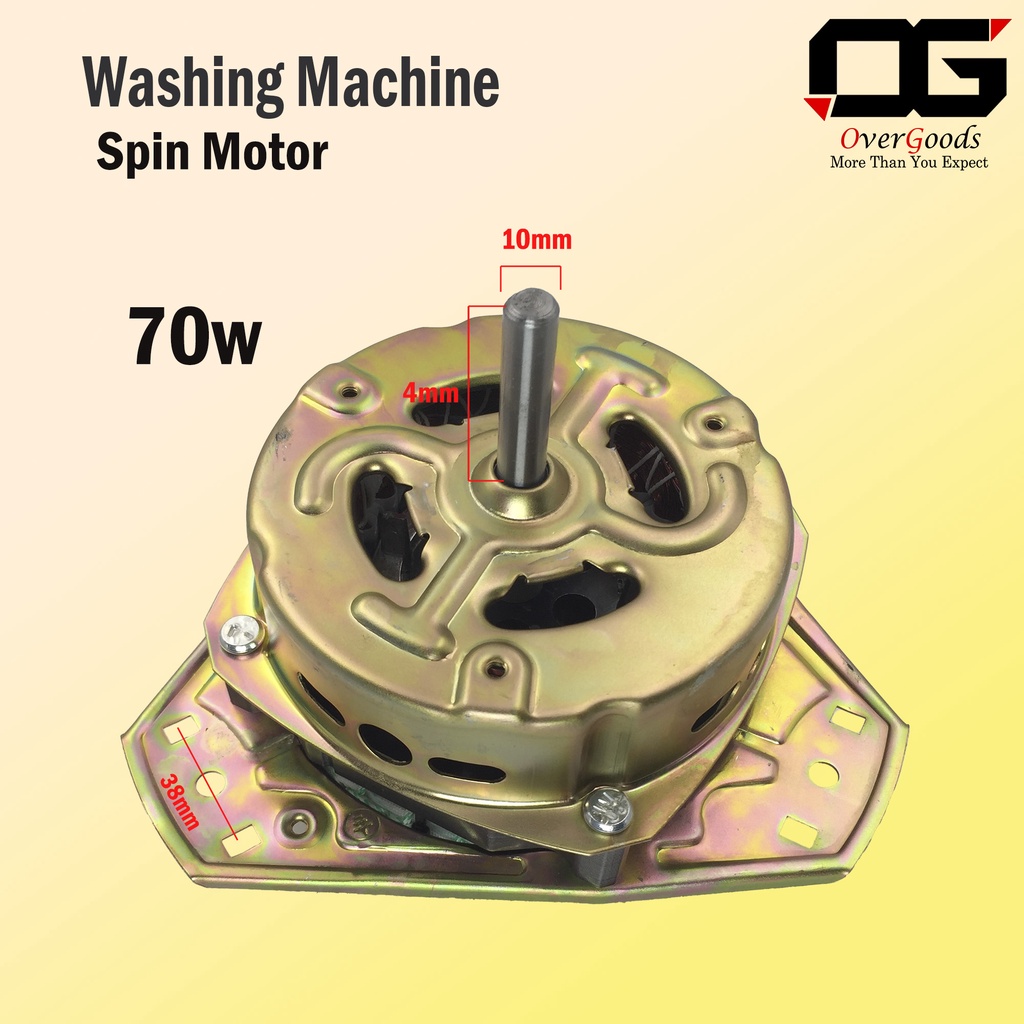 Universal Spin Motor 70W Semi Auto Washing Machine Tapak Luas Spin ...
