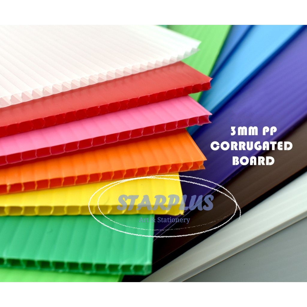 (Starplus) Thick Polypropylene PP Corrugated Cardboard / Impra Board ...