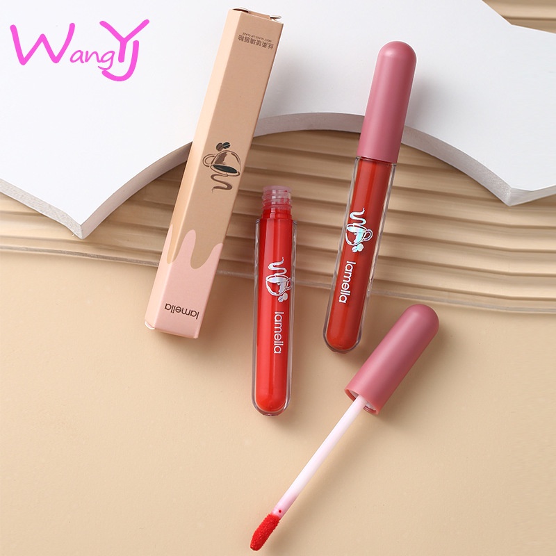 Lameila Lip Glaze Moisturizing Lip Gloss Lip Gloss Lip Liquid Lipstick ...