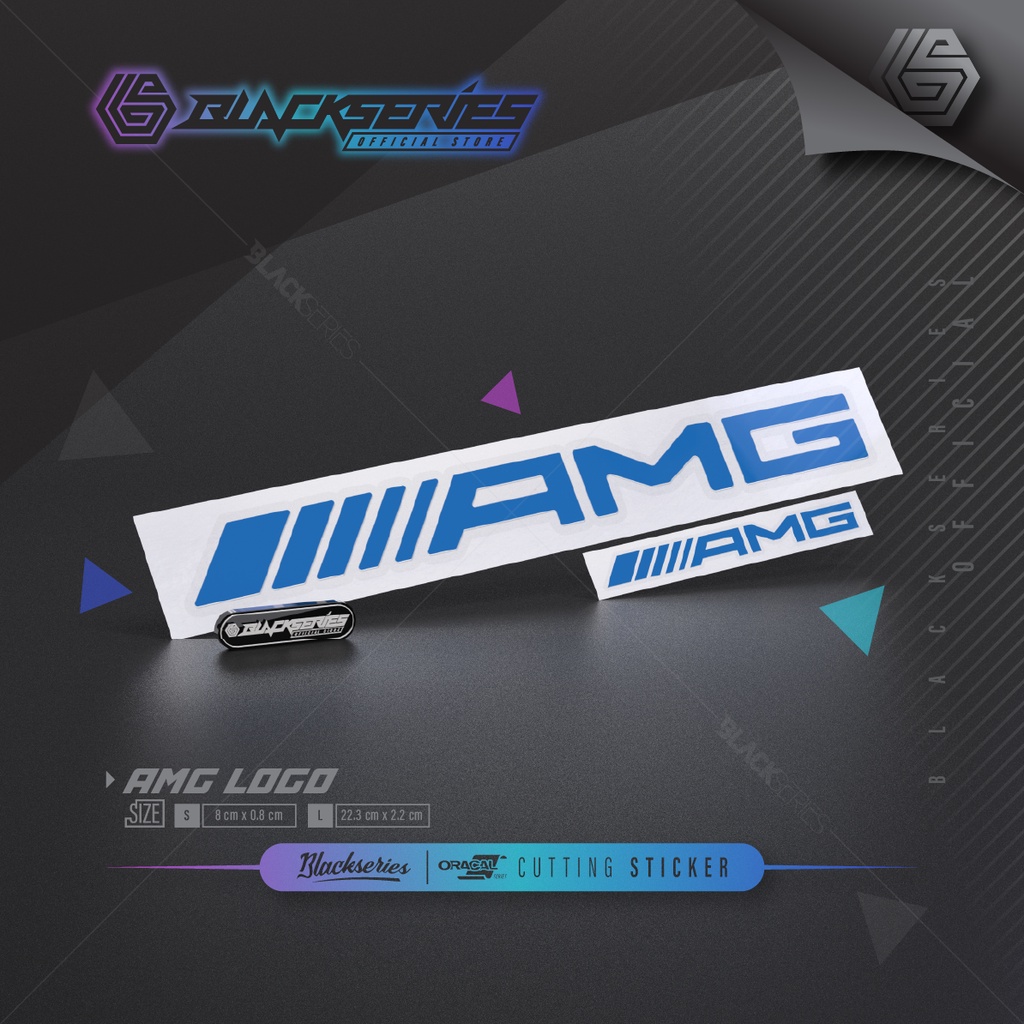 Cutting AMG Stickers | Amg Motorcycle Car Stickers | Shopee Malaysia