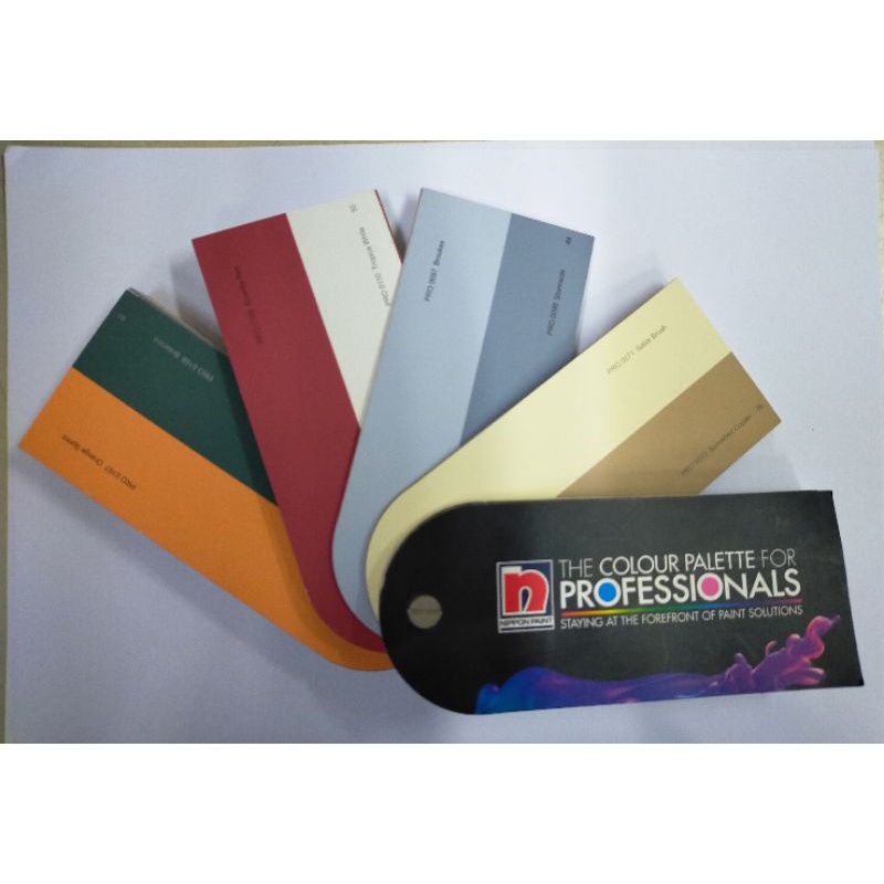 Used Colour Fandex Paint Catalogue Buku Cat Jotun Nippon Seamaster ...